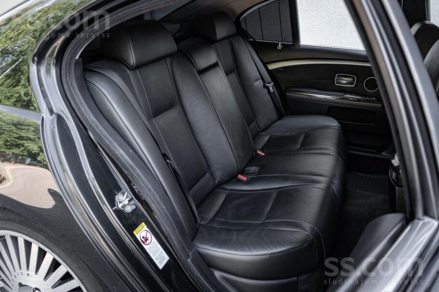 Melns BMW 730 2006 Rīga, ar dzinēja tilpumu 3.00 L un nobraukumu 379 tūkst. km par 5500 €, foto 12 vietnē AUTOMOTO.COM.LV