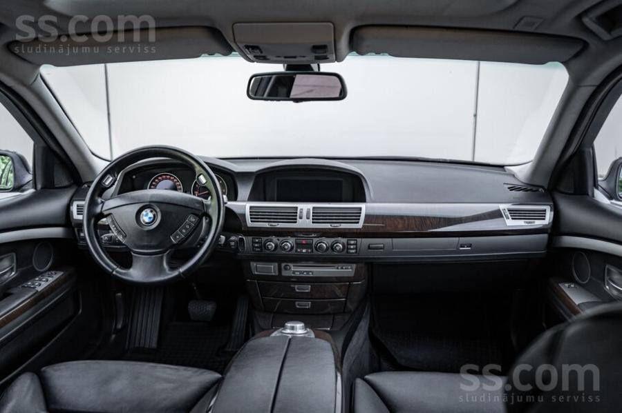 Melns BMW 730 2006 Rīga, ar dzinēja tilpumu 3.00 L un nobraukumu 379 tūkst. km par 5500 €, foto 14 vietnē AUTOMOTO.COM.LV