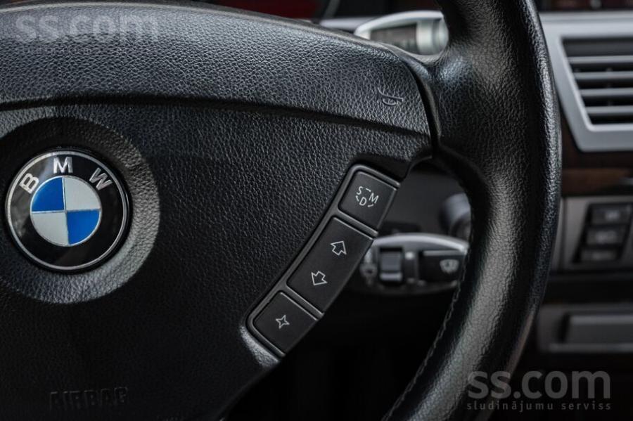 Melns BMW 730 2006 Rīga, ar dzinēja tilpumu 3.00 L un nobraukumu 379 tūkst. km par 5500 €, foto 19 vietnē AUTOMOTO.COM.LV