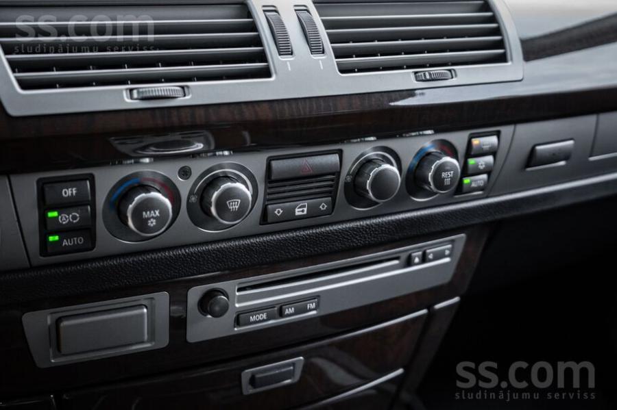 Melns BMW 730 2006 Rīga, ar dzinēja tilpumu 3.00 L un nobraukumu 379 tūkst. km par 5500 €, foto 23 vietnē AUTOMOTO.COM.LV