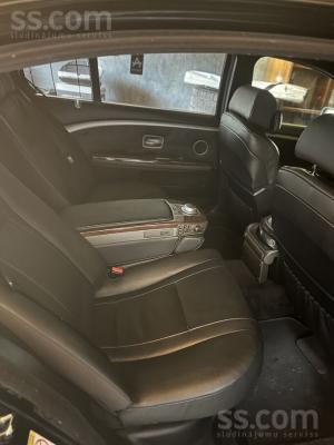 Melns BMW 730 2006 Daugavpils, ar dzinēja tilpumu 3.00 L un nobraukumu 420 tūkst. km par 5600 €, foto 5 vietnē AUTOMOTO.COM.LV