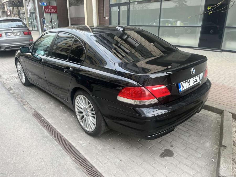 Melns BMW 730 2006 Klaipėda, ar dzinēja tilpumu 2.99 L un nobraukumu 310 tūkst. km par 4499 €, foto 6 vietnē AUTOMOTO.COM.LV