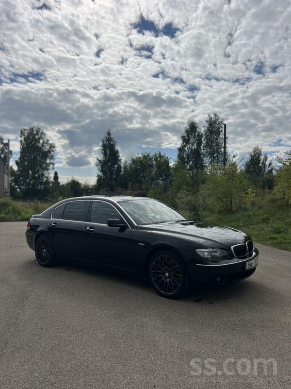 Black BMW 730 2006 in Daugavpils, with an engine capacity of 3.00 L and mileage of 428 thousand km for 5350 €, photo 3 on AUTOMOTO.COM.LV