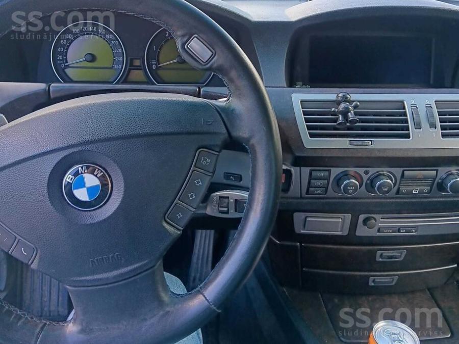 Melns BMW 730 2006 Rīga, ar dzinēja tilpumu 3.00 L un nobraukumu 324 tūkst. km par 2350 €, foto 3 vietnē AUTOMOTO.COM.LV