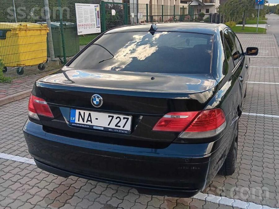 Melns BMW 730 2006 Rīga, ar dzinēja tilpumu 3.00 L un nobraukumu 324 tūkst. km par 2350 €, foto 7 vietnē AUTOMOTO.COM.LV