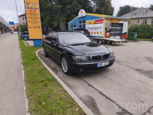 Melns BMW 730 2006 Rīga, ar dzinēja tilpumu 3.00 L un nobraukumu 447 tūkst. km par 3450 €, foto 1 vietnē AUTOMOTO.COM.LV