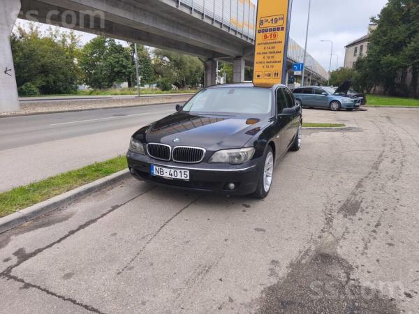 Melns BMW 730 2006 Rīga, ar dzinēja tilpumu 3.00 L un nobraukumu 447 tūkst. km par 3450 €, foto 4 vietnē AUTOMOTO.COM.LV