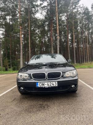Melns BMW 730 2006 Daugavpils, ar dzinēja tilpumu 3.00 L un nobraukumu 430 tūkst. km par 5250 €, foto  vietnē AUTOMOTO.COM.LV