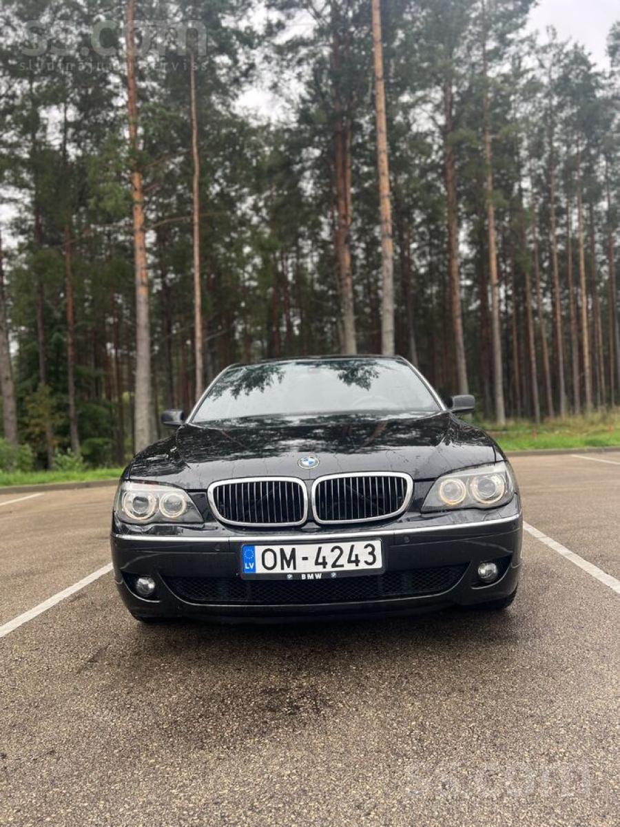 Melns BMW 730 2006 Daugavpils, ar dzinēja tilpumu 3.00 L un nobraukumu 430 tūkst. km par 5250 €, foto 1 vietnē AUTOMOTO.COM.LV