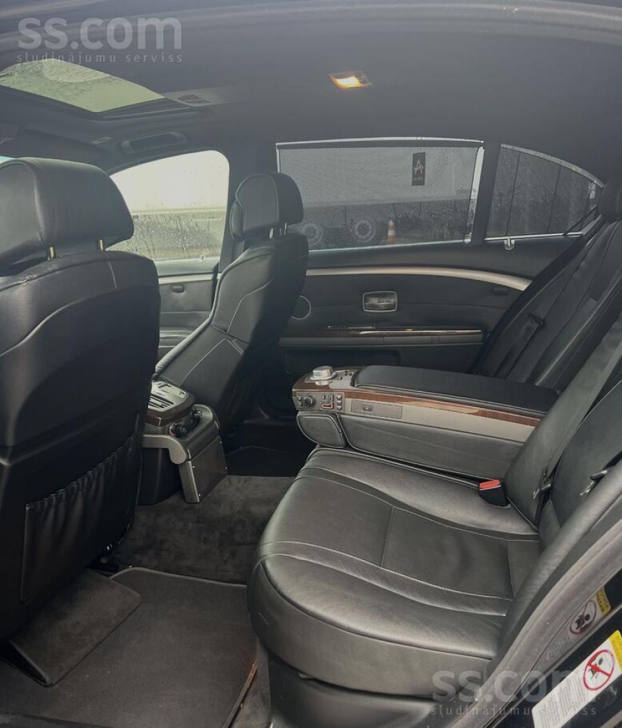 Melns BMW 730 2006 Daugavpils, ar dzinēja tilpumu 3.00 L un nobraukumu 430 tūkst. km par 5250 €, foto 7 vietnē AUTOMOTO.COM.LV