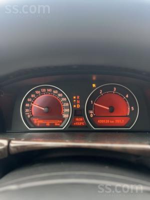 Melns BMW 730 2006 Daugavpils, ar dzinēja tilpumu 3.00 L un nobraukumu 430 tūkst. km par 5250 €, foto 11 vietnē AUTOMOTO.COM.LV