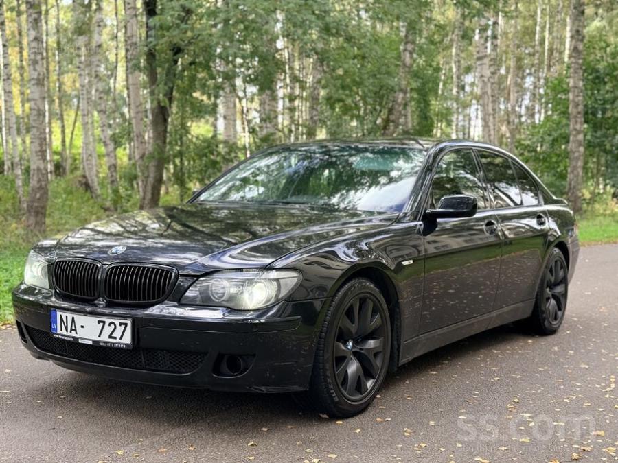 Melns BMW 730 2006 Rīga, ar dzinēja tilpumu 3.00 L un nobraukumu 324 tūkst. km par 2500 €, foto 3 vietnē AUTOMOTO.COM.LV