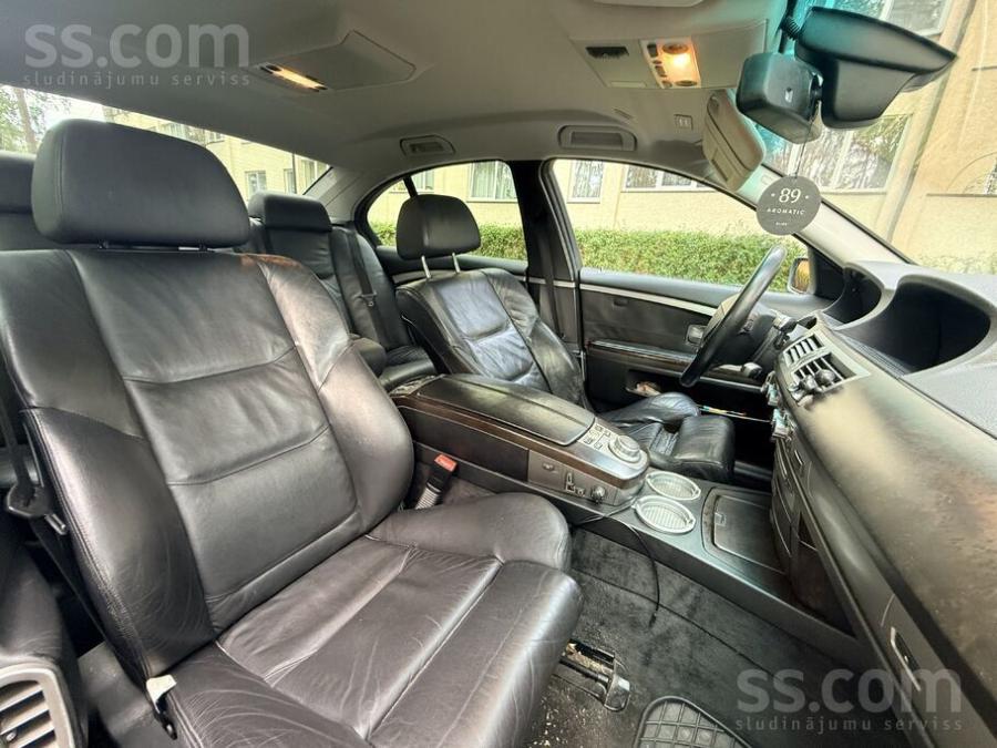 Melns BMW 730 2006 Rīga, ar dzinēja tilpumu 3.00 L un nobraukumu 324 tūkst. km par 2500 €, foto 8 vietnē AUTOMOTO.COM.LV