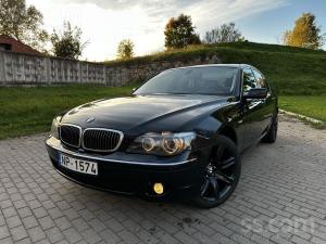 Melns BMW 730 2006 Daugavpils, ar dzinēja tilpumu 3.00 L un nobraukumu 341 tūkst. km par 4600 €, foto  vietnē AUTOMOTO.COM.LV