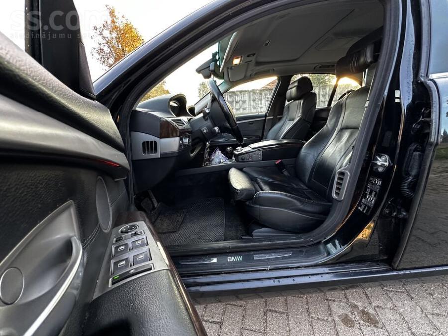 Черный БМВ 730 2006 в Даугавпилс, объемом двигателя 3.00 л и пробегом 341 тыс. км за 4600 €, фото 15 на AUTOMOTO.COM.LV