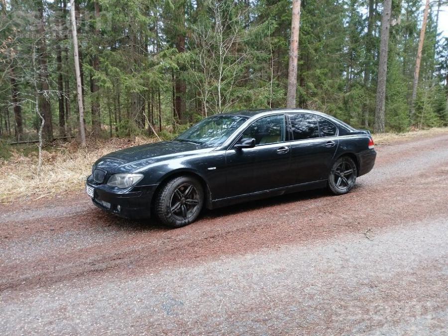 Melns BMW 730 2007 Ventspils, ar dzinēja tilpumu 3.00 L un nobraukumu 350 tūkst. km par 4700 €, foto 4 vietnē AUTOMOTO.COM.LV