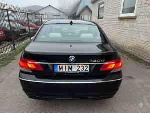 Black BMW 730 2007 in Vilnius, with an engine capacity of 3.00 L and mileage of 340 thousand km for 4250 €, photo 2 on AUTOMOTO.COM.LV