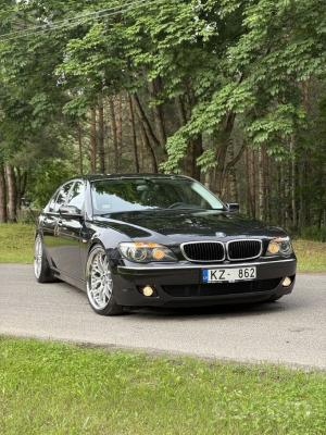 Black BMW 730 2007 in Riga, with an engine capacity of 3.00 L and mileage of 307 thousand km for 6499 €, photo  on AUTOMOTO.COM.LV