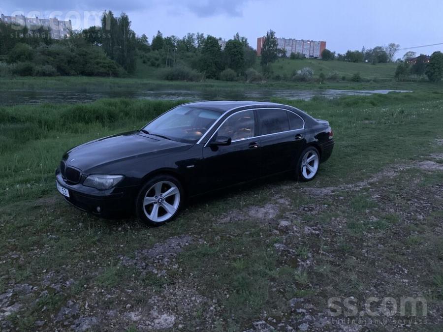 Черный БМВ 730 2007 в Бауска, объемом двигателя 3.00 л и пробегом 449 тыс. км за 4300 €, фото 4 на AUTOMOTO.COM.LV