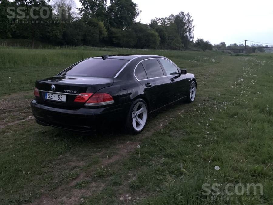 Черный БМВ 730 2007 в Бауска, объемом двигателя 3.00 л и пробегом 449 тыс. км за 4300 €, фото 8 на AUTOMOTO.COM.LV