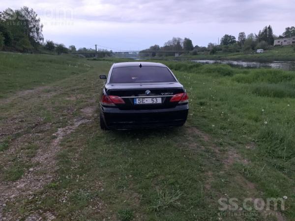 Черный БМВ 730 2007 в Бауска, объемом двигателя 3.00 л и пробегом 449 тыс. км за 4300 €, фото 8 на AUTOMOTO.COM.LV