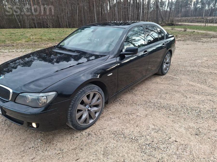 Черный БМВ 730 2007 в Елгава, объемом двигателя 3.00 л и пробегом 0 тыс. км за 4500 €, фото 7 на AUTOMOTO.COM.LV