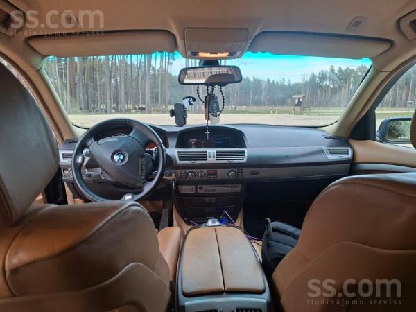 Melns BMW 730 2007 Jelgava, ar dzinēja tilpumu 3.00 L un nobraukumu 0 tūkst. km par 4500 €, foto 9 vietnē AUTOMOTO.COM.LV