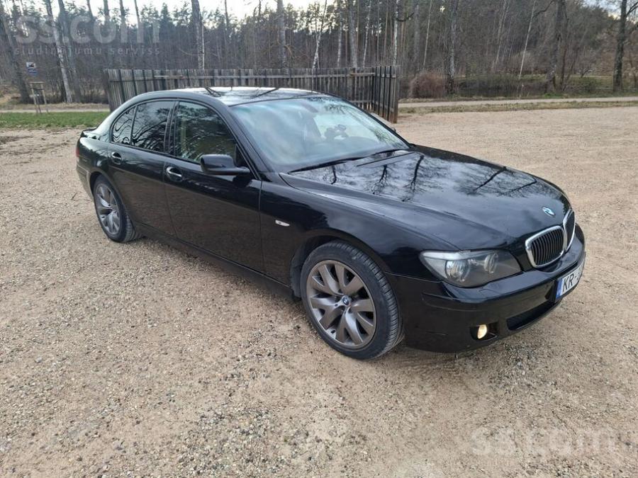 Черный БМВ 730 2007 в Елгава, объемом двигателя 3.00 л и пробегом 0 тыс. км за 4500 €, фото 11 на AUTOMOTO.COM.LV