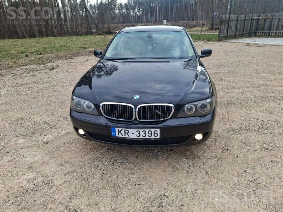 Черный БМВ 730 2007 в Елгава, объемом двигателя 3.00 л и пробегом 0 тыс. км за 4500 €, фото 12 на AUTOMOTO.COM.LV