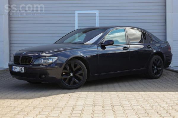 Melns BMW 730 2007 Rīga, ar dzinēja tilpumu 3.00 L un nobraukumu 0 tūkst. km par 3995 €, foto 1 vietnē AUTOMOTO.COM.LV