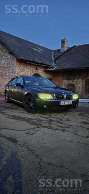 Black BMW 730 2007 in Kuldiga, with an engine capacity of 3.00 L and mileage of 326 thousand km for 3250 €, photo  on AUTOMOTO.COM.LV