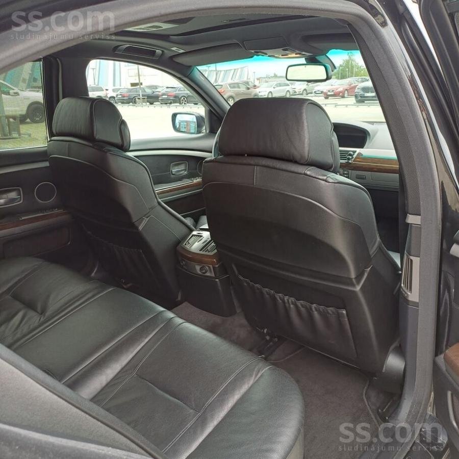 Melns BMW 730 2007 Rīga, ar dzinēja tilpumu 3.00 L un nobraukumu 317 tūkst. km par 6990 €, foto 6 vietnē AUTOMOTO.COM.LV