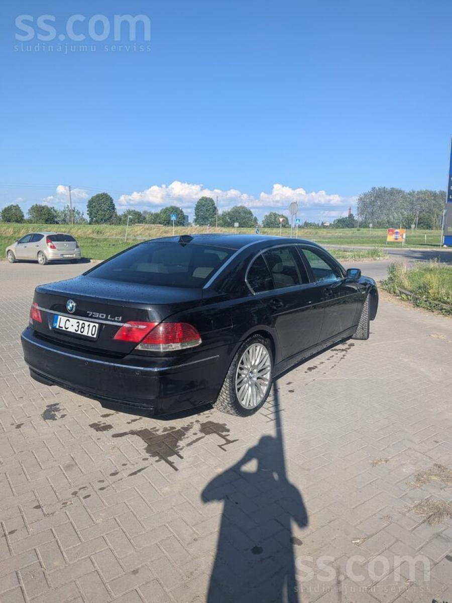 Черный БМВ 730 2007 в Екабпилс, объемом двигателя 3.00 л и пробегом 377 тыс. км за 5000 €, фото 5 на AUTOMOTO.COM.LV