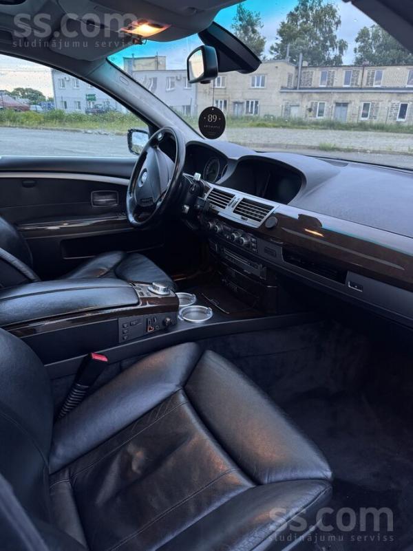 Melns BMW 730 2007 Liepāja, ar dzinēja tilpumu 3.00 L un nobraukumu 393 tūkst. km par 6000 €, foto 5 vietnē AUTOMOTO.COM.LV