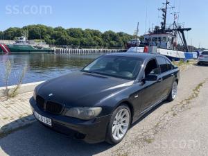 Melns BMW 730 2007 Liepāja, ar dzinēja tilpumu 3.00 L un nobraukumu 412 tūkst. km par 2099 €, foto  vietnē AUTOMOTO.COM.LV
