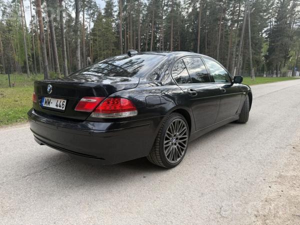 Black BMW 730 2007 in Rezekne, with an engine capacity of 3.00 L and mileage of 263 thousand km for 4500 €, photo 3 on AUTOMOTO.COM.LV