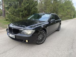 Black BMW 730 2007 in Rezekne, with an engine capacity of 3.00 L and mileage of 263 thousand km for 4500 €, photo 6 on AUTOMOTO.COM.LV