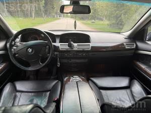 Black BMW 730 2007 in Rezekne, with an engine capacity of 3.00 L and mileage of 263 thousand km for 4500 €, photo 7 on AUTOMOTO.COM.LV