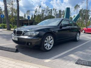 Black BMW 730 2007 in Jurmala, with an engine capacity of 3.00 L and mileage of 502 thousand km for 2495 €, photo  on AUTOMOTO.COM.LV