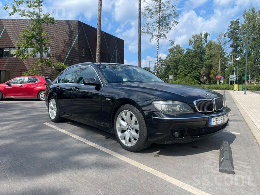 Melns BMW 730 2007 Jūrmala, ar dzinēja tilpumu 3.00 L un nobraukumu 502 tūkst. km par 2495 €, foto 3 vietnē AUTOMOTO.COM.LV