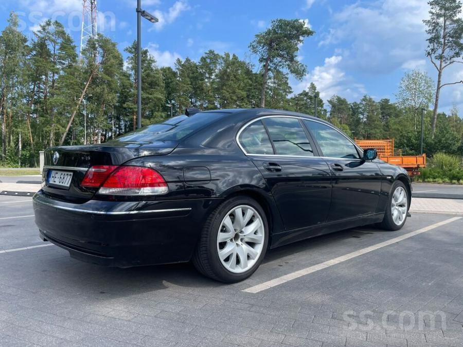 Melns BMW 730 2007 Jūrmala, ar dzinēja tilpumu 3.00 L un nobraukumu 502 tūkst. km par 2495 €, foto 4 vietnē AUTOMOTO.COM.LV