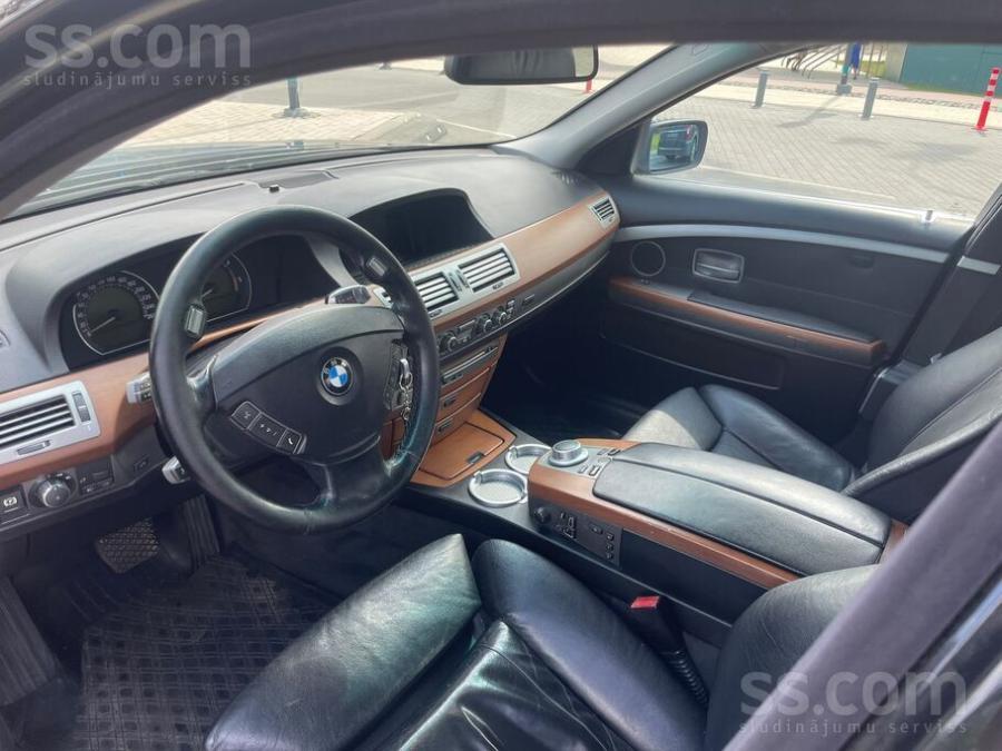 Melns BMW 730 2007 Jūrmala, ar dzinēja tilpumu 3.00 L un nobraukumu 502 tūkst. km par 2495 €, foto 9 vietnē AUTOMOTO.COM.LV