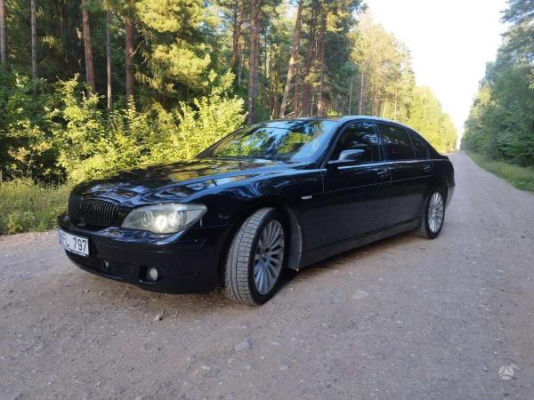 BMW 730 2007 Kauņa vietnē Melns BMW 730 2007 Kauņa, ar dzinēja tilpumu 2.99 L un nobraukumu 320 tūkst. km par 4400 €, foto 1 vietnē AUTOMOTO.COM.LV