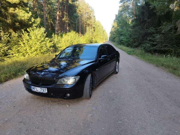BMW 730 2007 Kauņa vietnē Melns BMW 730 2007 Kauņa, ar dzinēja tilpumu 2.99 L un nobraukumu 320 tūkst. km par 4400 €, foto 4 vietnē AUTOMOTO.COM.LV
