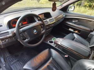 Melns BMW 730 2007 Kauņa, ar dzinēja tilpumu 2.99 L un nobraukumu 320 tūkst. km par 4400 €, foto 10 vietnē AUTOMOTO.COM.LV