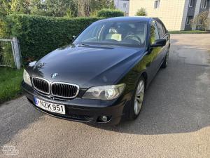 Black BMW 730 2007 in Alytus, with an engine capacity of 3.00 L and mileage of 317 thousand km for 5200 €, photo  on AUTOMOTO.COM.LV