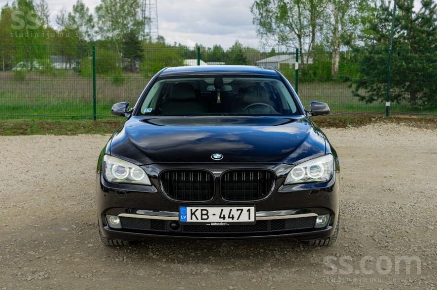 Melns BMW 730 2008 Rīga, ar dzinēja tilpumu 3.00 L un nobraukumu 0 tūkst. km par 11590 €, foto 2 vietnē AUTOMOTO.COM.LV