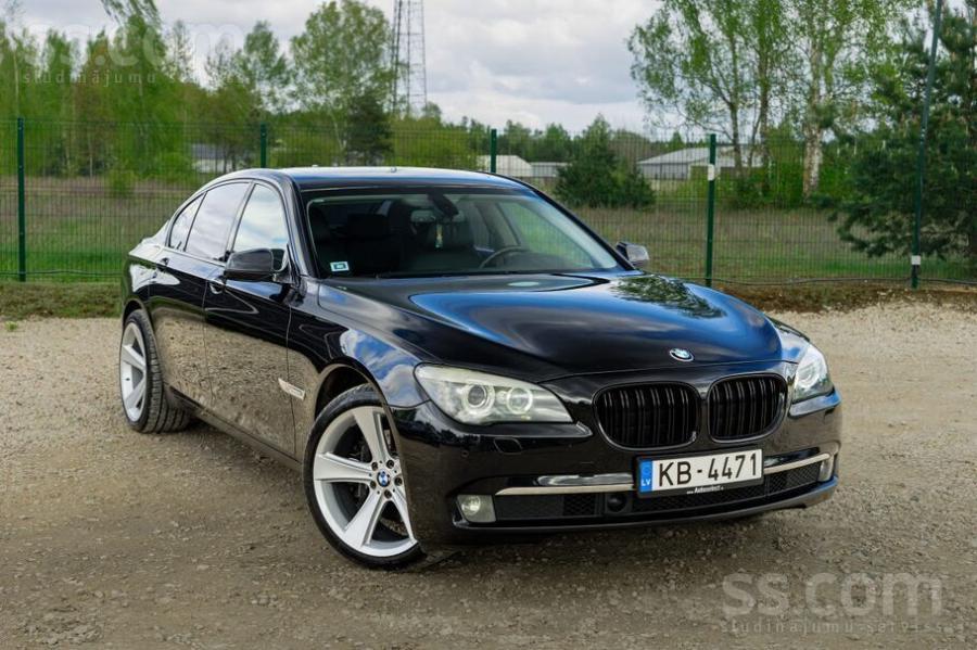 Melns BMW 730 2008 Rīga, ar dzinēja tilpumu 3.00 L un nobraukumu 0 tūkst. km par 11590 €, foto 3 vietnē AUTOMOTO.COM.LV