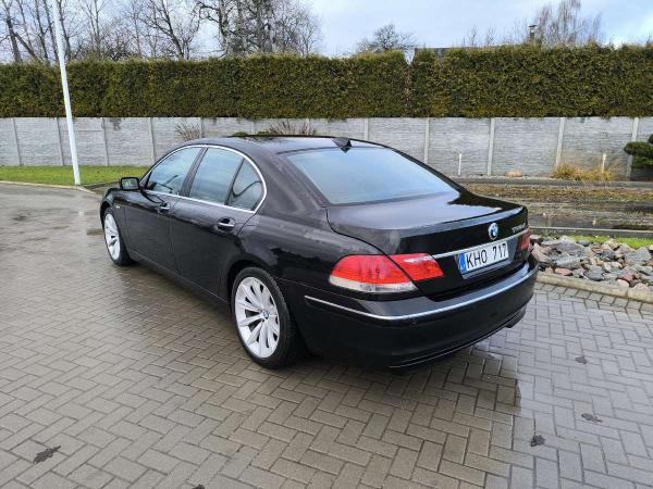 Black BMW 730 2008 in Taurage, with an engine capacity of 2.99 L and mileage of 336 thousand km for 4200 €, photo 4 on AUTOMOTO.COM.LV