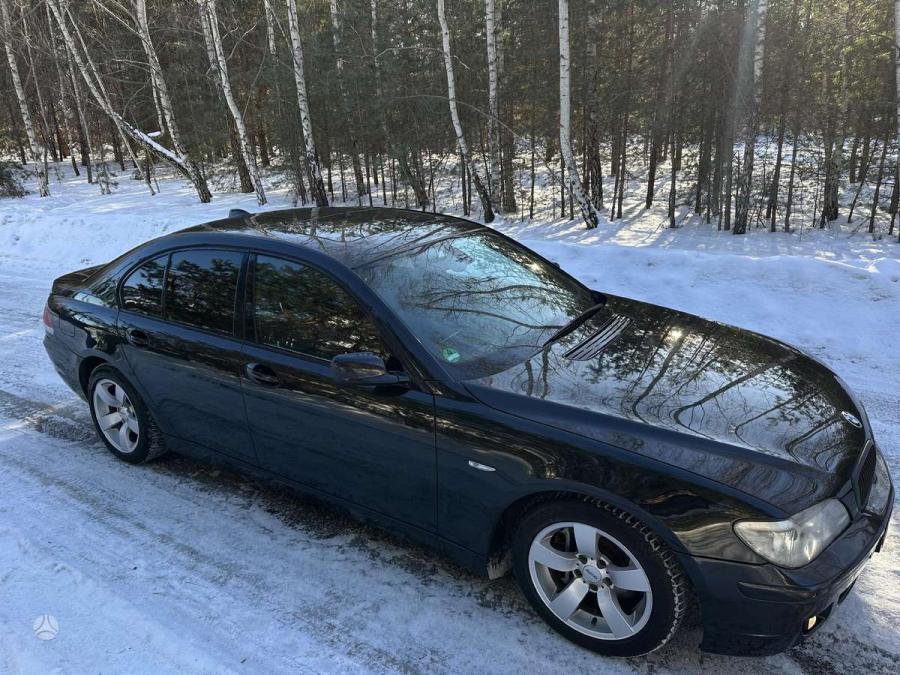 Black BMW 730 2008 in Vilnius, with an engine capacity of 2.99 L and mileage of 355 thousand km for 4900 €, photo 7 on AUTOMOTO.COM.LV